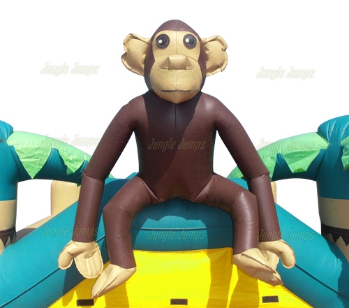 Inflatable Bounce Houses Jungle Monkey 2 is an inflatable bounce house ...