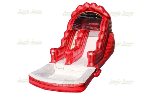 Inflatable Slides: Wet & Dry Commercial Manufacturer of Wave Red Black ...